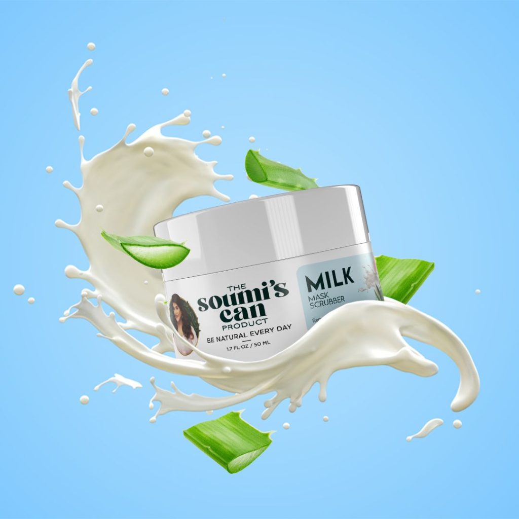 Milk Mask Scrubber - The Soumi's Can Product Bangladesh