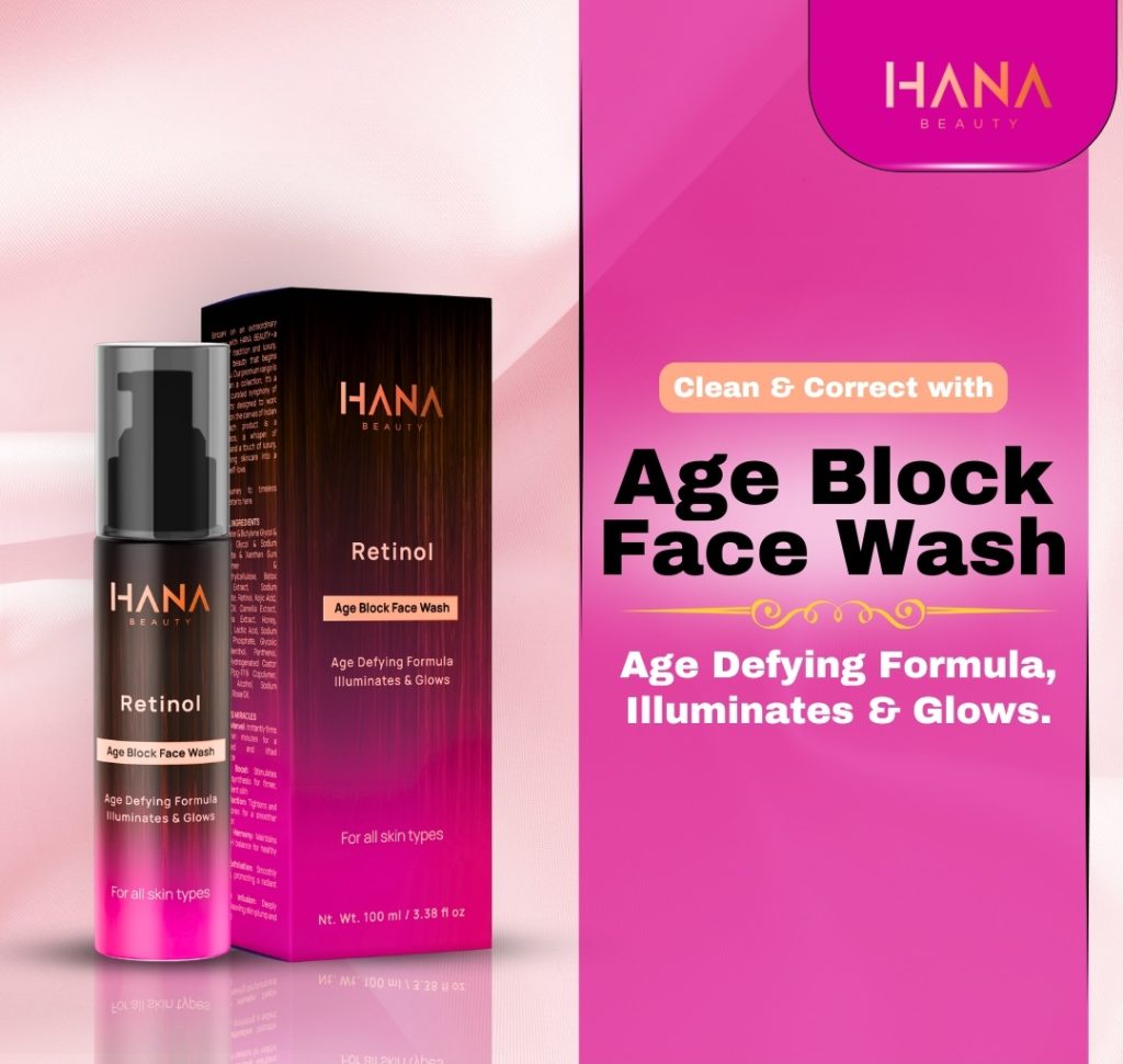 Hana Beauty Age Block Face Wash – The Soumi's Can Product Bangladesh