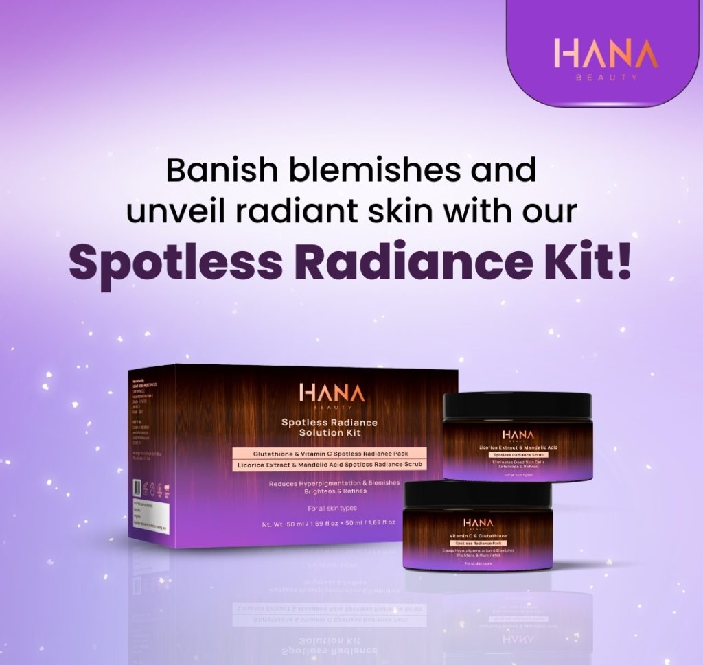 Hana Beauty Spotless Radiance Solution Kit – The Soumi's Can Product ...